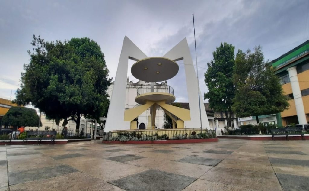 Parque Central Coatepeque, Quetzaltenango, Guatemala. – SIC