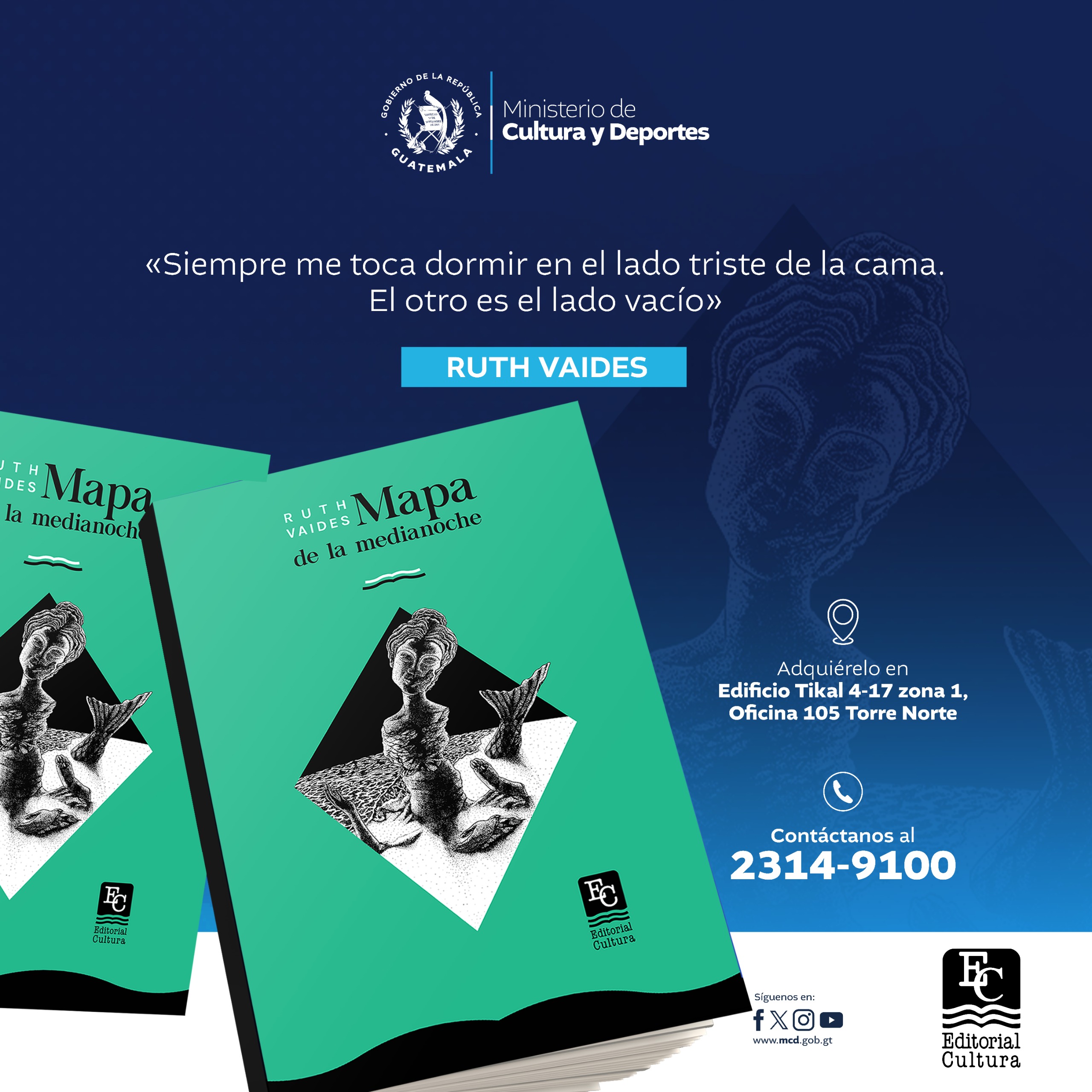 Presentación de libro “Mapa de la medianoche”, de la autora Ruth Vaides ...